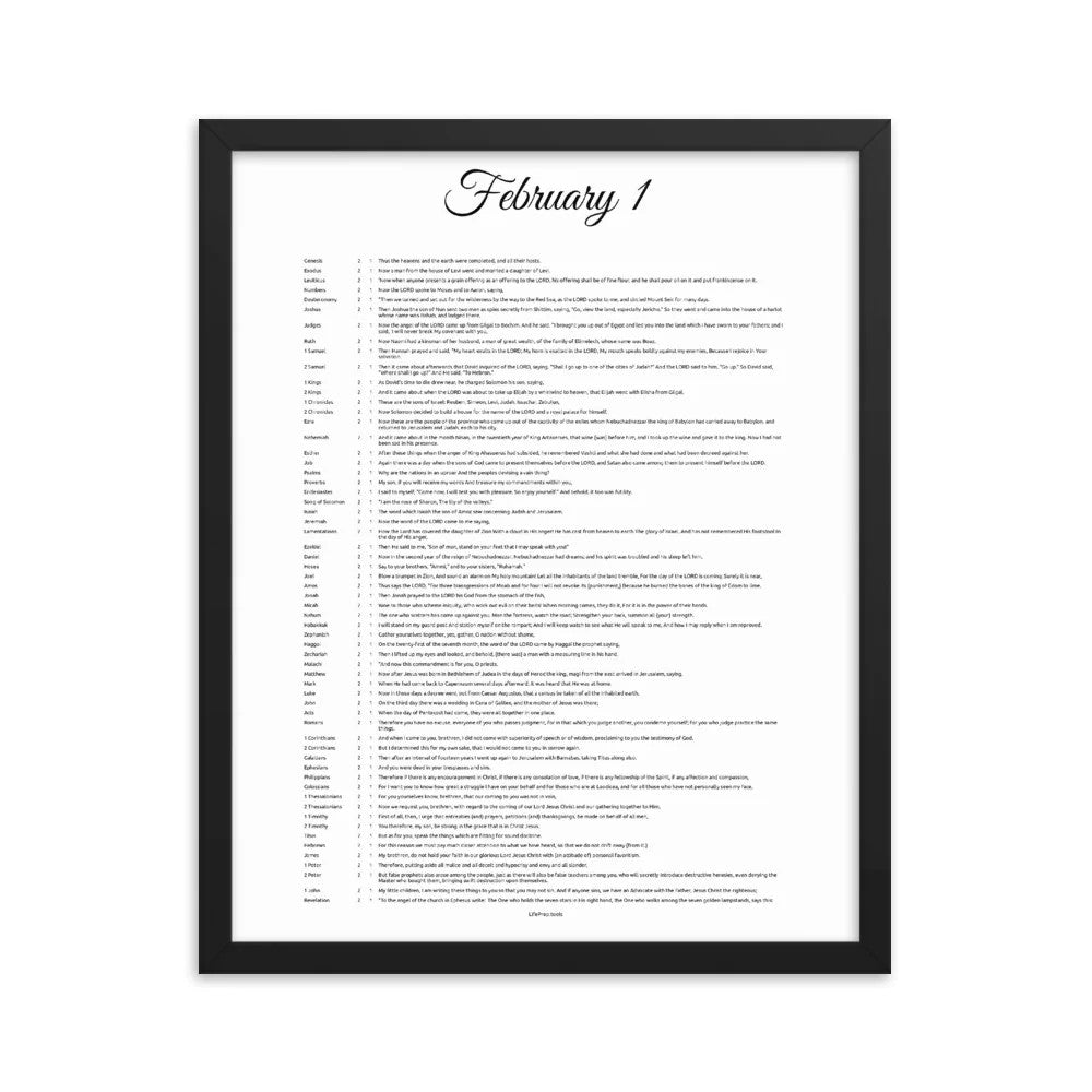 February Bible Verses Printable Christian Wall Art Birthday Wedding ...